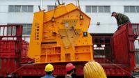 China 55kw Mining Crushing stone crusher plant 350mm / impact rock crusher for sale