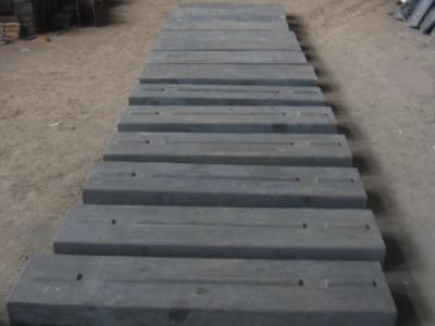 China HRC56 Iron Crusher Wear Parts Impact Plate For Impact Crushers for sale