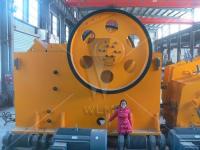 China 160kw Double toggle Stone Jaw Crusher for Primary Crusher 390t/h for sale