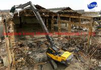 China Non Standard Special Excavator Long Arm With Crusher / Hydraulic Shears for sale