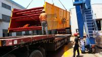 China Vibrating Screen Quarry Machine for Concrete Industry 2100mm x 6000mm for sale
