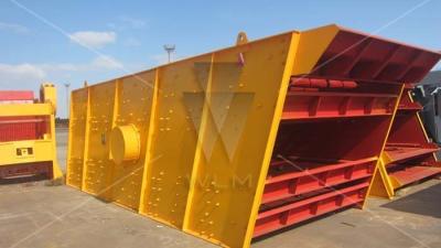 China High Capacity Vibrating Screen Machine for Construction 50-300t/h for sale