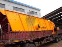 China Rubber Springs Vibrating Screen for Quarry Plant 30 - 250t/h for sale