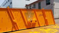 China Double Deck Vibrating Screen Machine for Construction Matreial 150 - 600t/h for sale