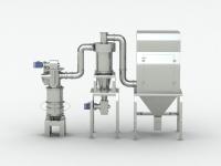 China Horizontal Fluidized-bed Airflow Grinding Pulverizer Machine QLDJ Series, QLDJ-300 100 Mesh For Chemicals for sale