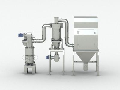 China Horizontal Fluidized-bed Airflow Grinding Pulverizer Machine QLDJ Series, QLDJ-300 100 Mesh For Chemicals for sale