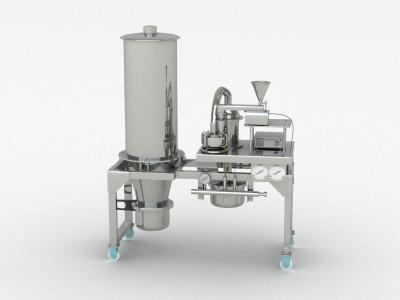 China 300-2000 Mesh Airflow Brittle Material Ultra-fine Crushing Pulverizer Machine QS-100 For Chemical, Foodstuff, Minerals for sale