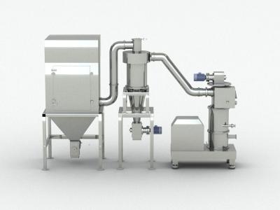 China 200-1000 Mesh Inner-Grading Mechanical 11kw, 30kw, 75kw Grinding Pulverizer Machine JCFJ Series for sale