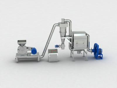 China 60-200 Mesh 550kg-2800KG Dust-collecting Pulverizer Machine for Fiber or Grease Materials Crushing for sale