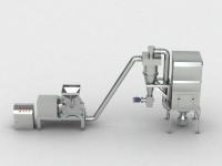 China Model B Series Cyclone-separating Pulse Dust Collecting Crushing Set Pulveriser Machine With Dust Collecting Box for sale