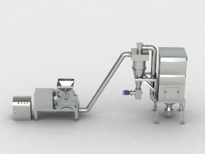 China Model B Series Cyclone-separating Pulse Dust Collecting Crushing Set Pulveriser Machine With Dust Collecting Box for sale