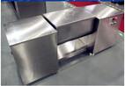 China Slot Shape powder / wet materials Industrial Mixing Equipment of Screw Type for sale