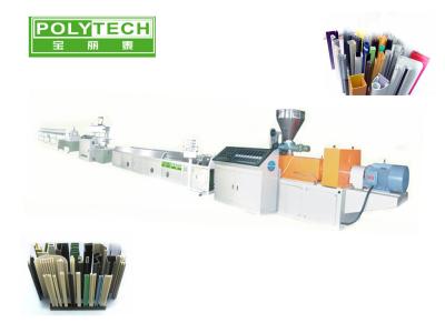 China Wood Plastic Doorframe / Windows  WPC Foam Sheet Extruder Machine With Shaping Mould , Mixers For Wpc  Machine for sale