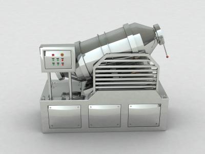 China EYH Series 2D Movement Blender With Cylinder-Shape Barrel, Powder Mixing Machine For Dry Granule Materials for sale