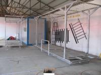 China Small Manual Powder Coating Line With Curing Oven And Powder Spraying Machine for sale