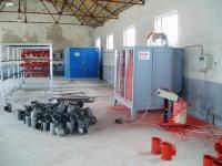 China Small Manual Powder Coating Line With Curing Oven And Powder Spraying Machine for sale