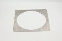 China Stainless steel plate precision sheet metal laser cutting parts for sale