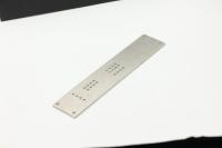 China AL6061 aluminum plate CNC customized riveting hardware stamping panel for sale