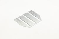 China Customized precision aluminum mechanical parts sheet metal stamping conductive strip for sale