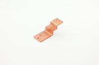 China Purple copper T2-M metal stamping front-end output  copper bar component for sale