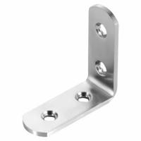 China Aluminum Gasket L Shaped Metal Bracket Stainless Steel Spring Clip Fixing Part for sale