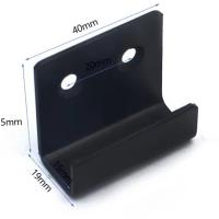 China Metal Brackets Customized Fabricating Black Metal Brackets Spraying Service for sale