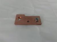 China Industrial Grade 304 Stainless Steel M6-2 and M4-2 Nut Nickel Matte Plating Riveting Copper Bar Metal Stamping Parts for sale