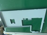 China Sandblast ATM Dispenser Mechanism Metal Components Steel Stamped Part with Colour Anodize for sale