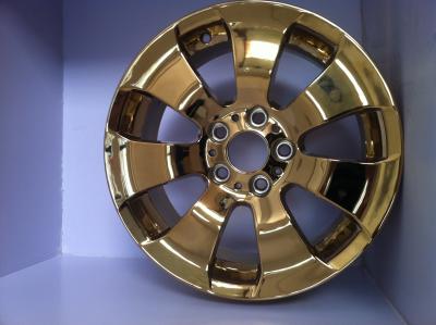 China DC Plane Magnetron Sputtering Car Wheel Vacuum Coating Machine 1 Year Warranty for sale