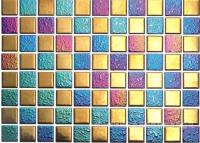 China Mosaic Glass Ceramic Tiles Colorful Ceramic Tiles PVD Vacuum Chrome Ion Plating Machine for sale