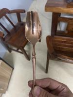 China Stainless Steel  Fork And Spoon Titanium Nitride PVD Vacuum Coating Machine for sale