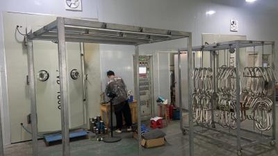 China Car Logo PVD Vacuum Coating Machine with Bright Mirror Coating, Strong Adhesion, and Full Auto Control System for sale