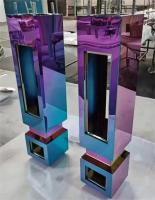 China Full Auto Rainbow PVD Vacuum Coating Machine with Gradient Luster and 1 Year Warranty for sale