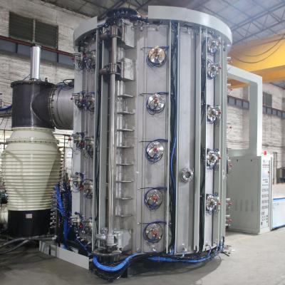 China Vacuum Metalizing Equipment For Stainless Steel Wash Basins, High Gloss PVD Coating Machine For Kitchen Sinks for sale