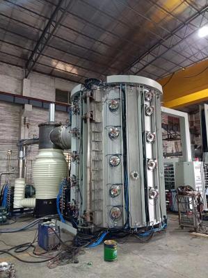 China Large-Scale PVD Coating Machine for Decorative Metal Screens & Partitions with Stainless Steel Construction for sale