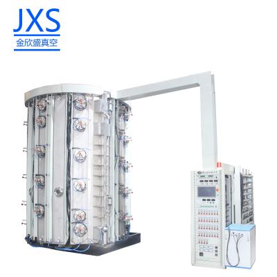 China Scratch Resistant Full Coverage PVD Plating Equipment for Large Metal Furniture Frames and Hardware for sale