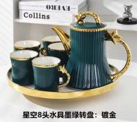 China Long-Lasting Low-Temperature PVD Coating Machine for Food-Safe Decorative Ceramic Mugs and Drink Cups for sale