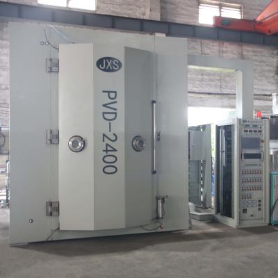 China Medium Chamber PVD Vacuum Coating Machine with UV Resistant Food-grade Wear-resistant Full Auto Control for Sanitary Water Taps for sale