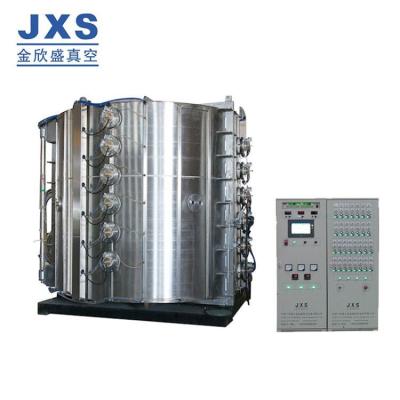 China Large Loading Cavity Ion Plating Machine with Anti-corrosion Decorative Coating and Multi-angle Arc Targets for Auto Wheel Rims for sale