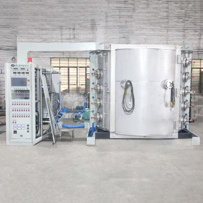 China Compact Small Cavity Vacuum Plating Machine with Multi Tone Metallic Thin Film and Full Auto Control System for sale