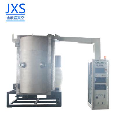China Compact Medium Cavity Vacuum Plating Machine for ABS PC Plastic Fittings with Full Auto Control System for sale