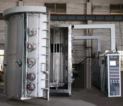 China Fully Automatic Magnetron Sputtering Vacuum Coating Machine for Ceramic Tile Workpieces with Multiple Metallic-Color Finishes for sale