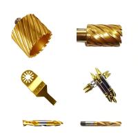 China High Hardness Cutting Tools Milling Cutter Mould Cathodic Arc TiN CrN Hard PVD Vacuum Coating Machine for sale
