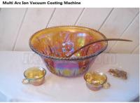 China High Efficiency High Quality Glass Glassware PVD Vacuum Coating Equipment In Foshan for sale