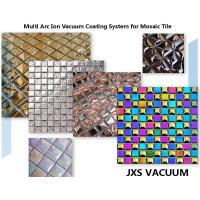 China Large Capacity Multi Colors Glass Mosaic Multi Arc Ion PVD Vacuum Coating Equipment For Golden Silver Rose Gold for sale