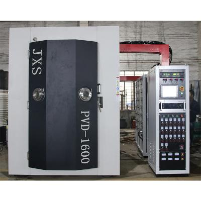 China Easy Operation Full Auto Stainless Steel Logo Decorative Vacuum PVD Coating Machine For Gold Rose Gold Color for sale