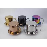 China Stainless Steel Cups Golden Rose Gold Rainbow Black Color PVD Vacuum Coating Machine for sale