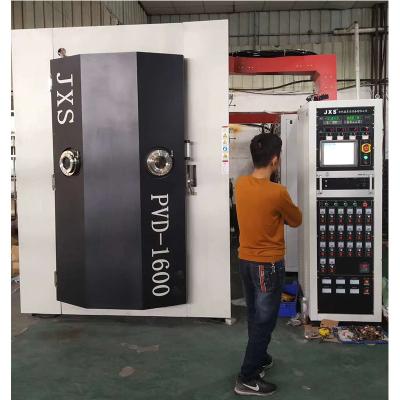 China Easy Operation Car Motorcycle Stainless Steel Exhaust Pipe PVD Vacuum Coating Machine For Blue Rainbow Color for sale