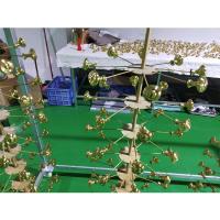 China Small Stainless Steel Fitting Parts Golden Vacuum PVD Coating Machine For Rose Gold Black Rainbow Color for sale