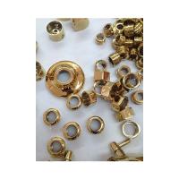 China Bright Metallic Gloss Stainless Steel Hardware Accessory PVD Gold Coating Titanium Nitride Coating Machine for sale